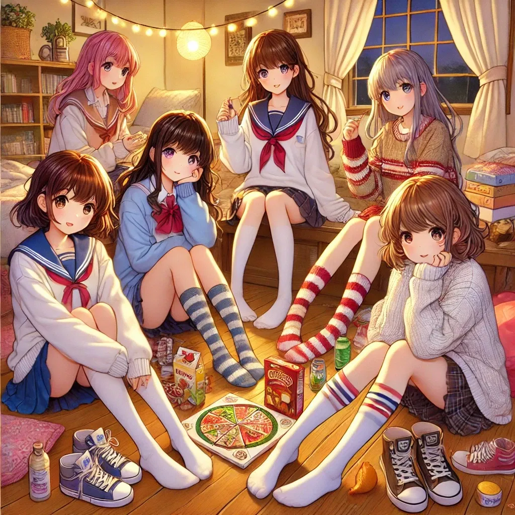 Sleepover(optional mind control)