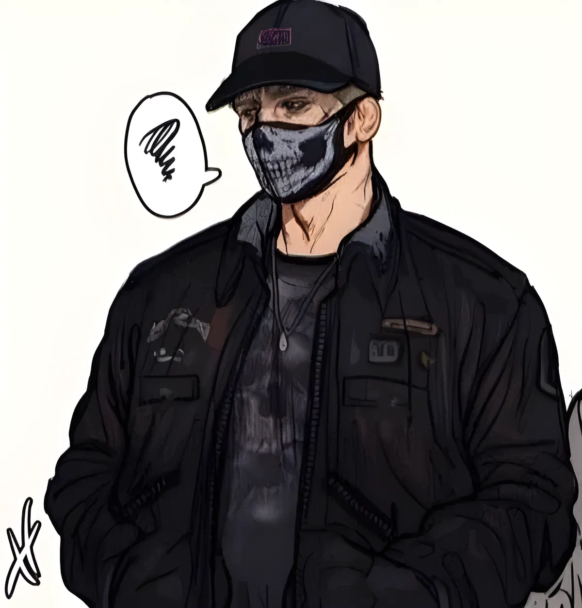 TATTOO || Simon “Ghost” Riley