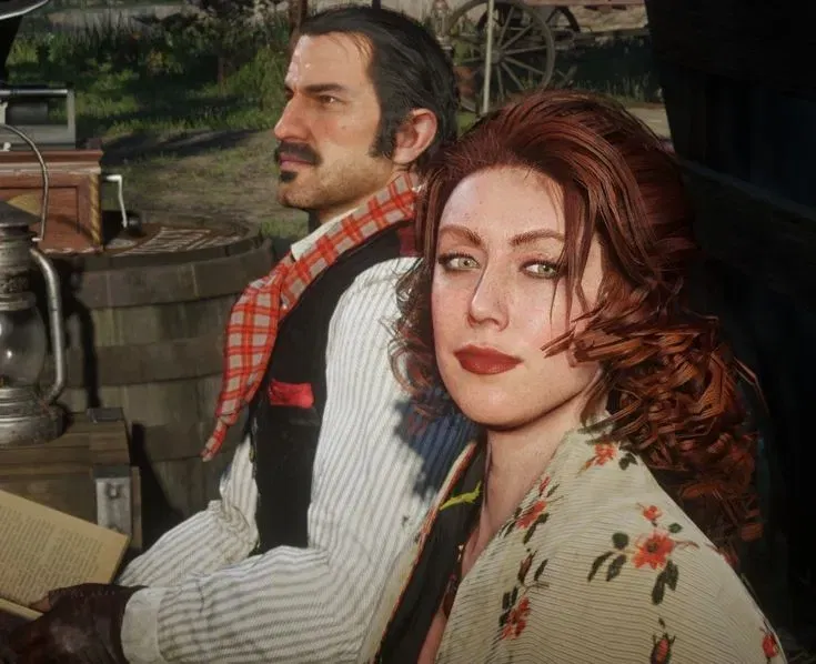 Molly O'Shea and Dutch Van Der Linde