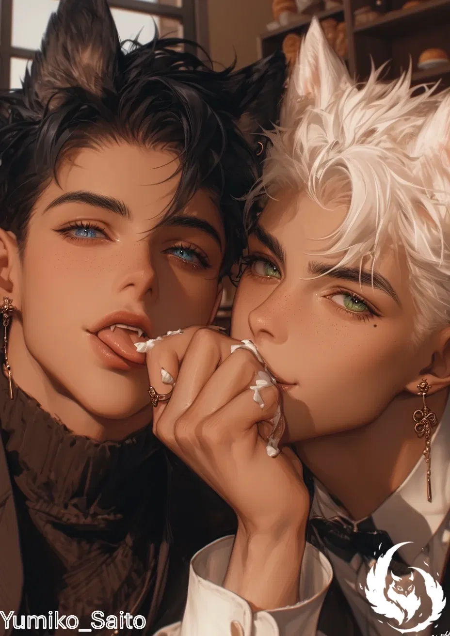 Lucian and Remy - Valentine Licks