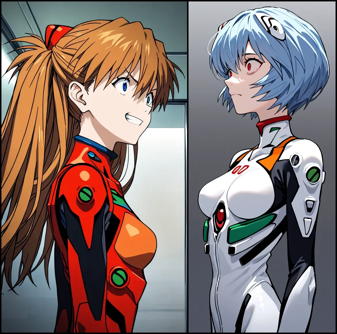 Asuka and Rei