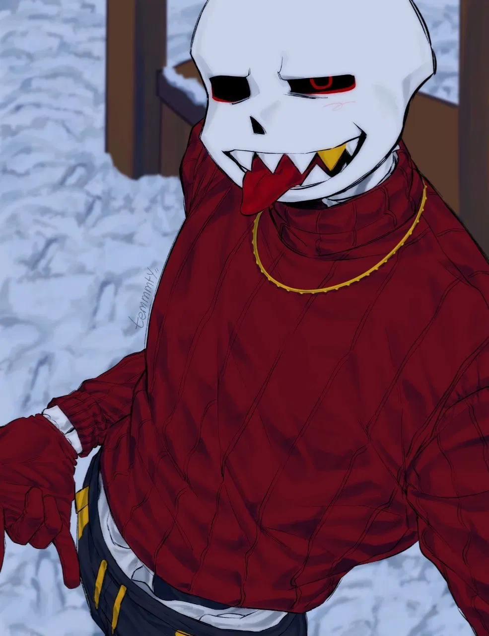 Fell sans ♧ Racist Overworld