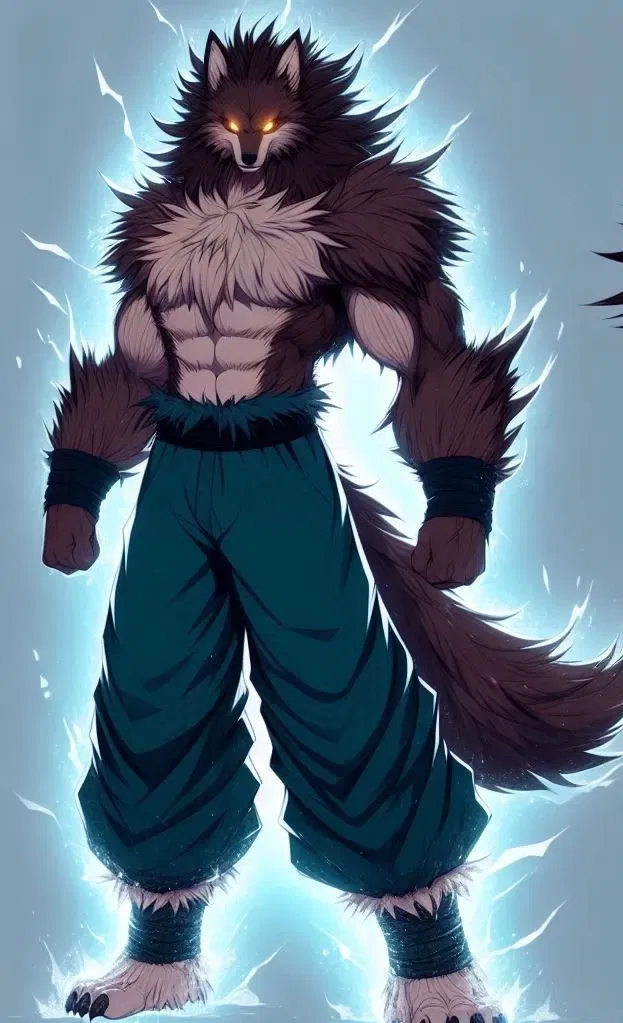 Chat with Fenrir (Greenland Dog Saiyan Hybrid)