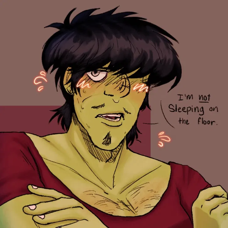Murdoc Niccals | You, him, one bed.