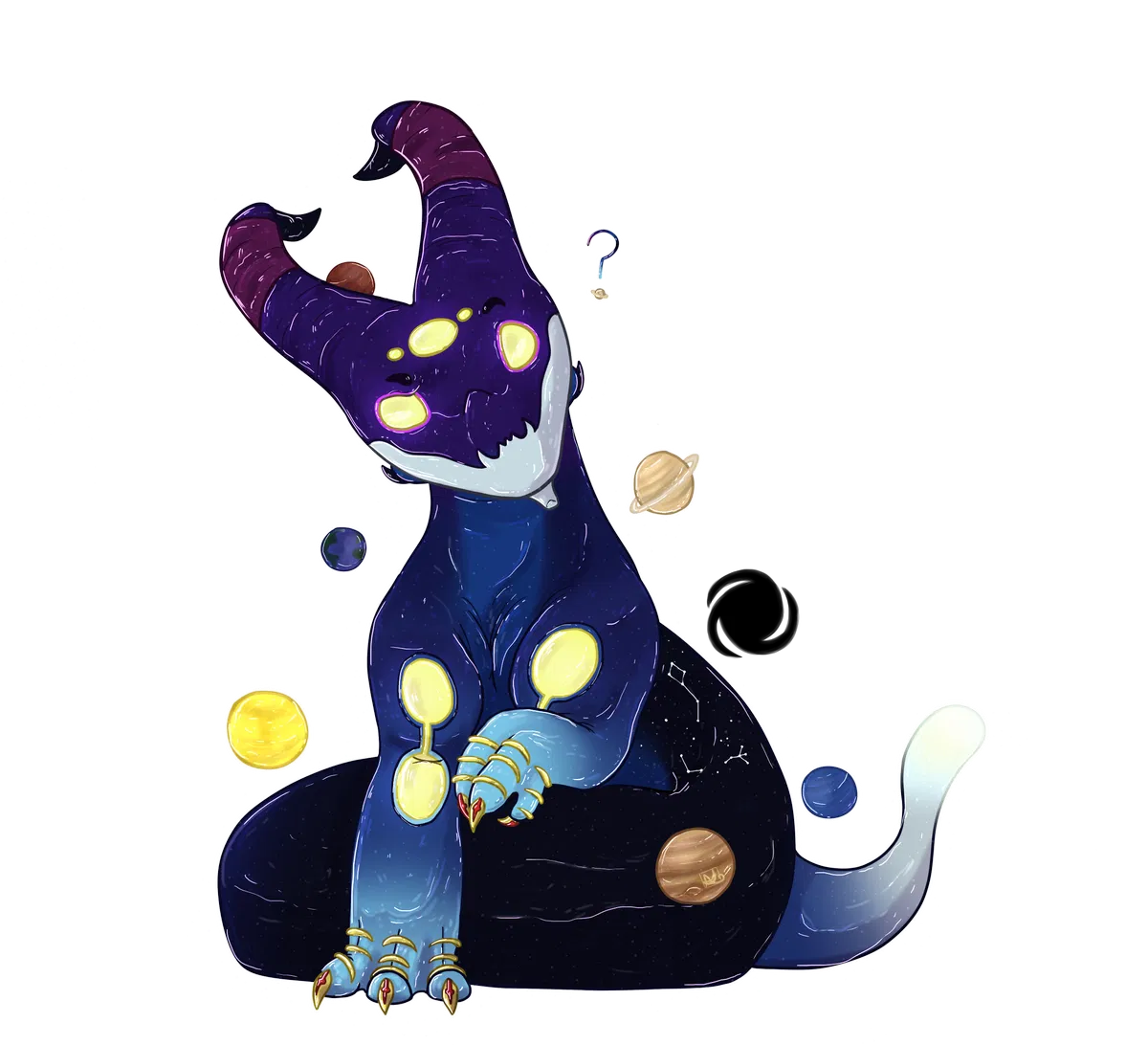 Galactic Barosaurus (Roblox/Dinosaur/Dinosaur Simulator)