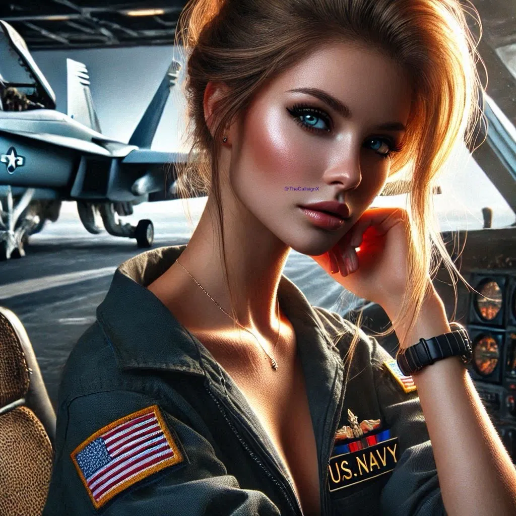 Lt. Jessica “Valkyrie” Hayes – U.S. Navy Naval Aviator