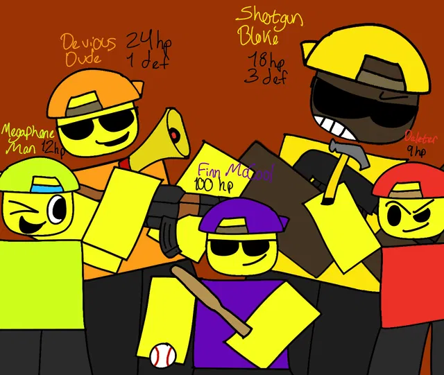 Finn Mccool and his Goons