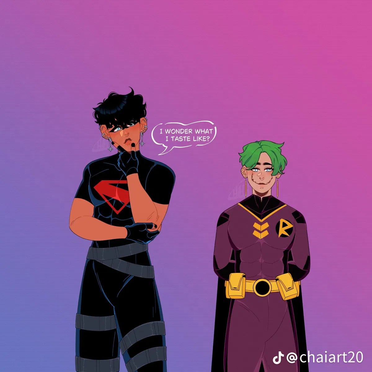 Joker Jr - Tim Drake and Kon Kent