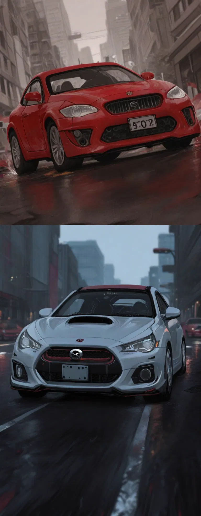 Kia & Subaru - [NTR - Netori] Car broke down. Need a new car. That Kia ...