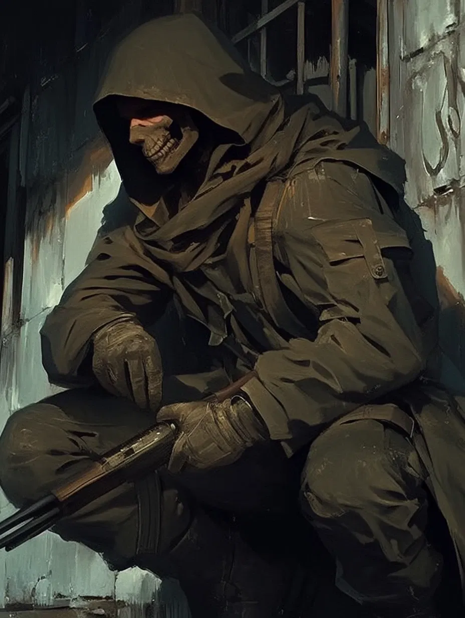 Simon "Ghost" Riley | Fallout New Vegas AU