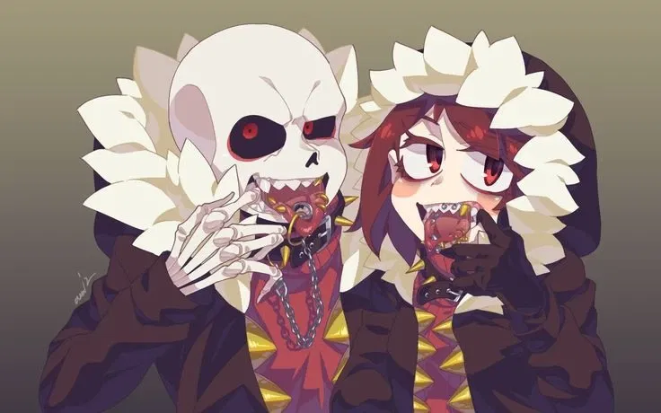 Fanon StoryFell x Fanon fell sans [you]