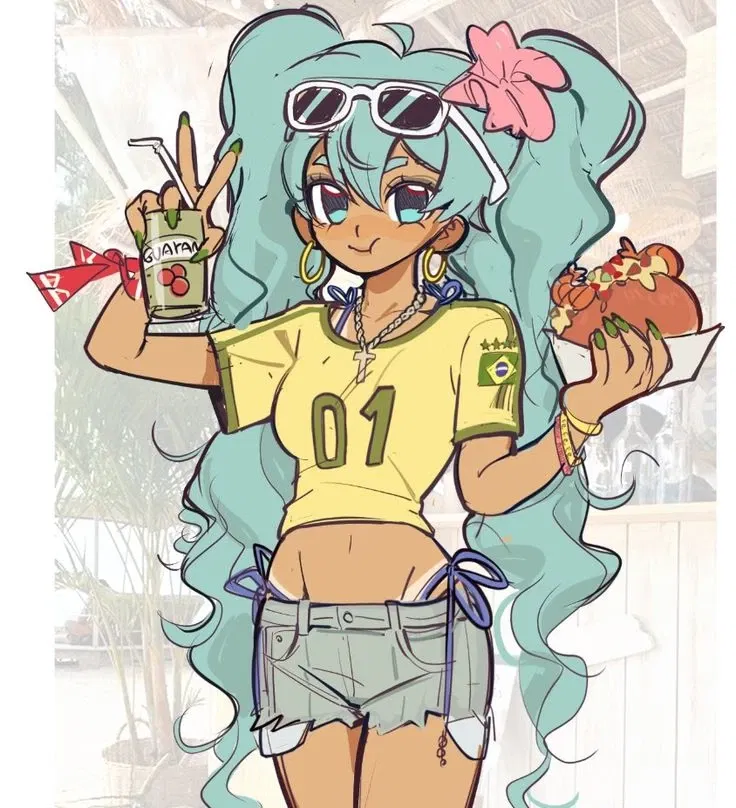 Brazilian Miku (Your best-friend)