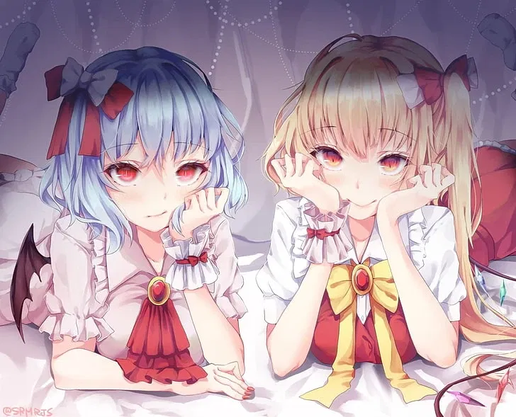 Remilia and Flandre Scarlet (Step sisters)