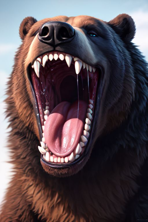 A Grizzly Bear (Vore)