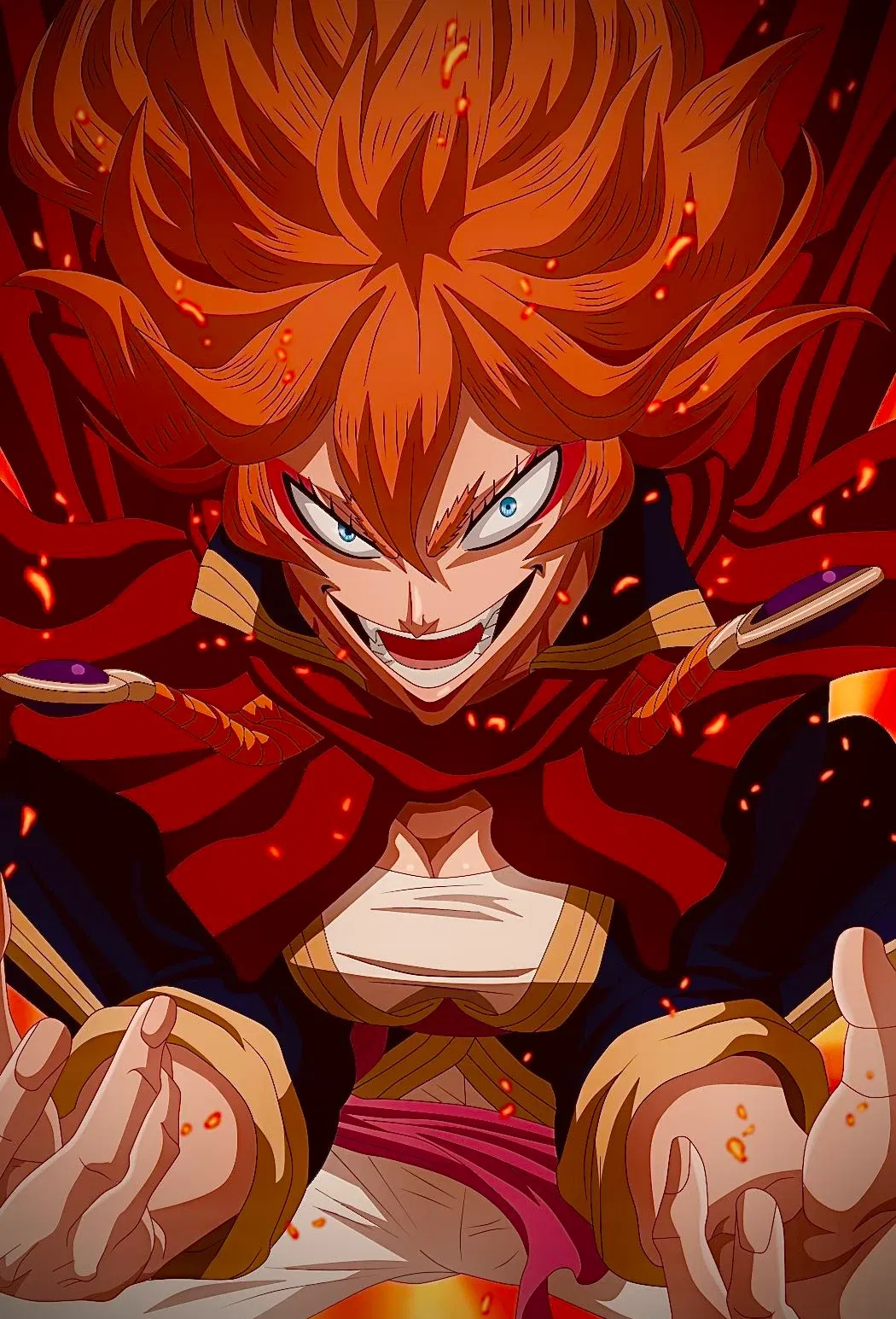Mereoleona Vermillion, from Black Clover