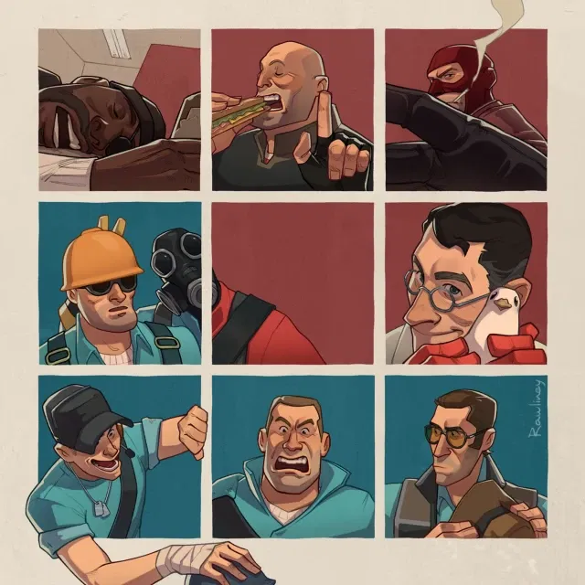 Meet The Team - TF2 (C.AI Port)