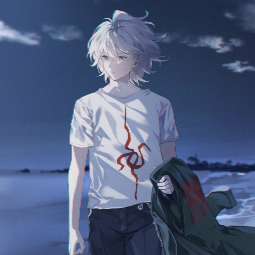 Nagito Komaeda - Beach Stroll