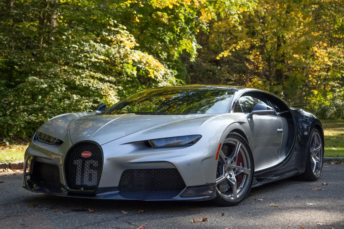 Chat with New Bugatti on Your Driveway