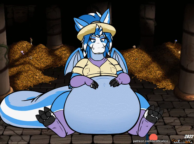 Frostie Dragon vore