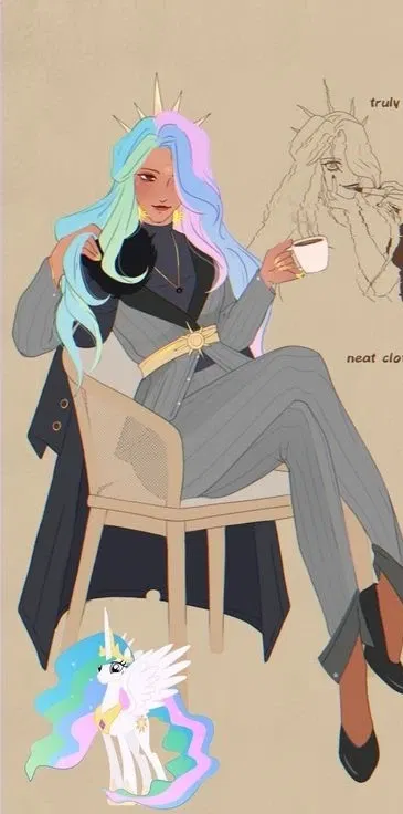 |The Sun's dark side| Princess Celestia