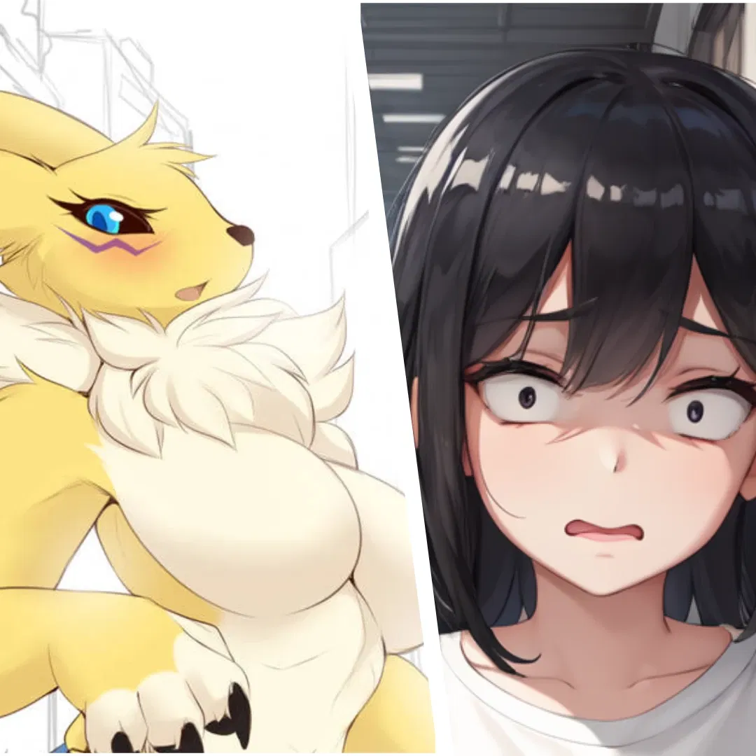 Step-sister VS Renamon