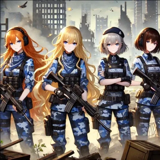 The last girl squad, Sky Sirens Commando