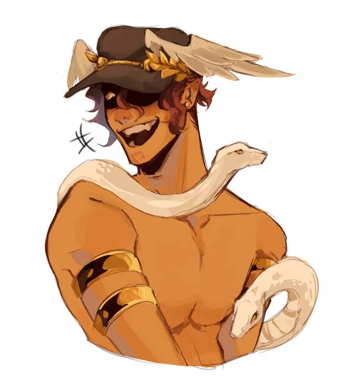 boyfriend Hermes x child of Aphrodite