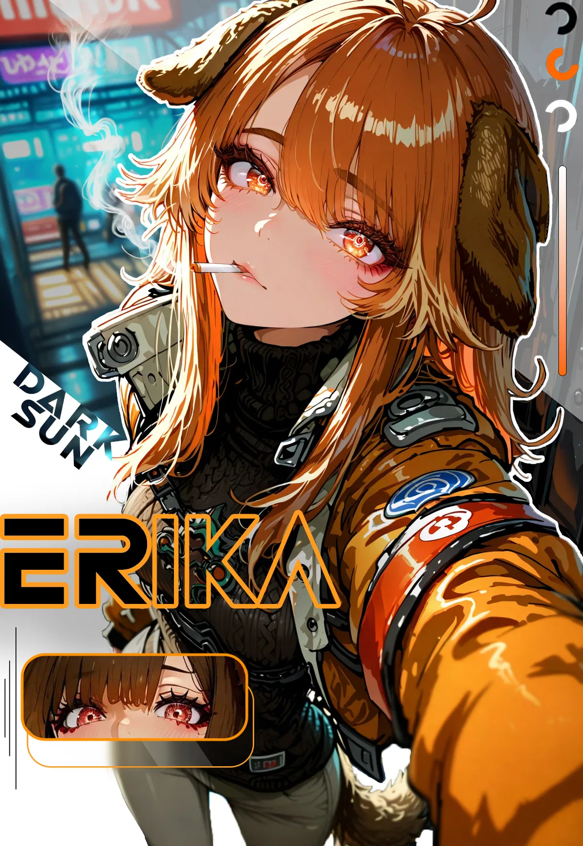 Erika Baker, The Dedicated and Shy Assassin