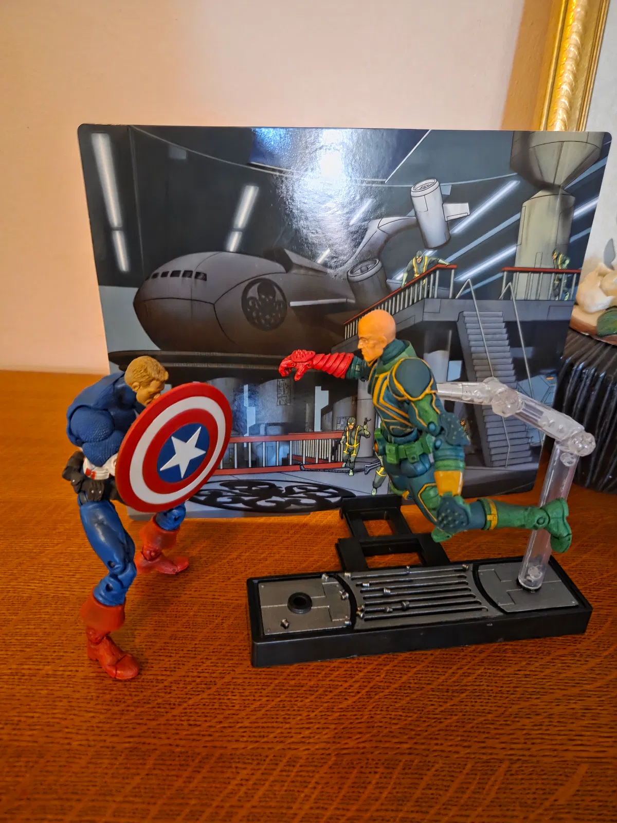Recently got the captain america vs baron von strucker face off 2 pack ...