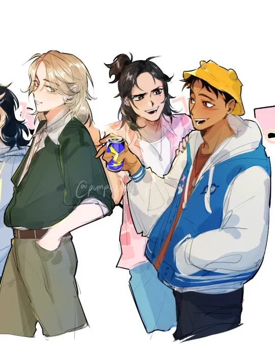 Sleepover with Percy, Jamie, Elio