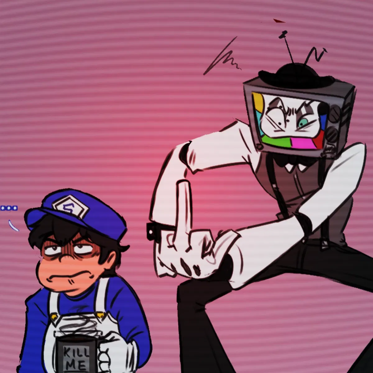 SMG4 and Mr. Puzzles