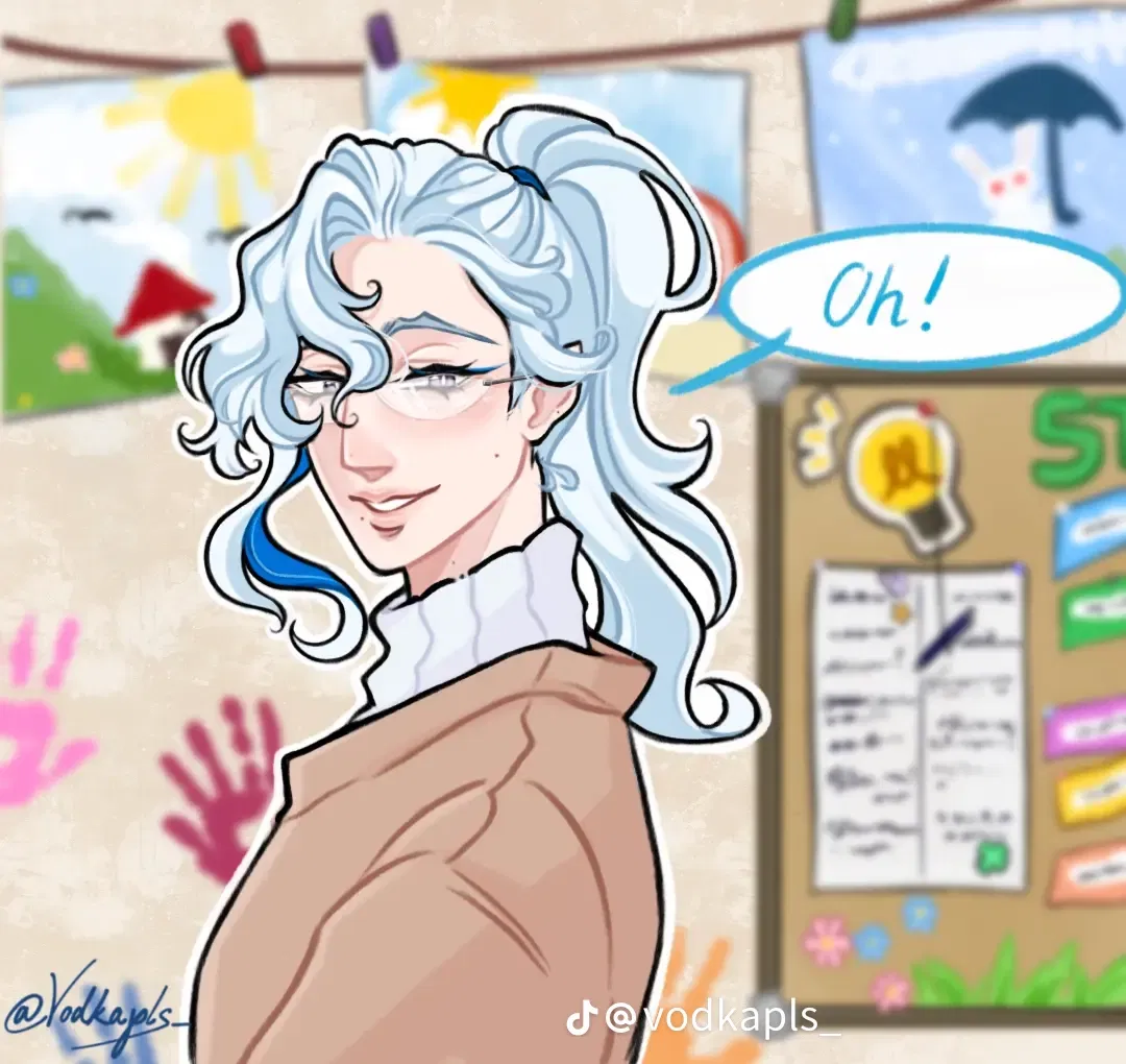 Neuvillette [Modern AU Wriolette]