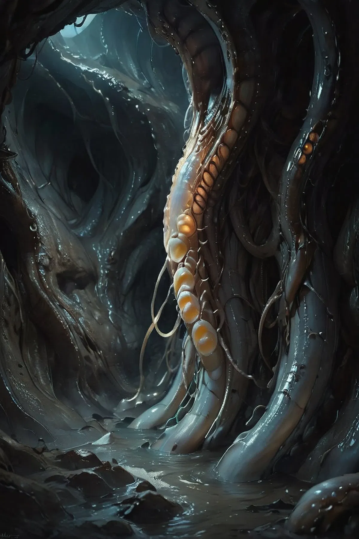 Gamula || Breeding Cave || Sentient Tentacles