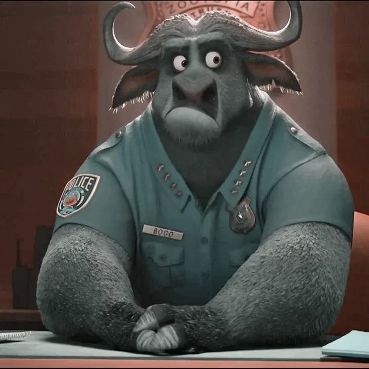 Chief Bogo \\ Zootopia
