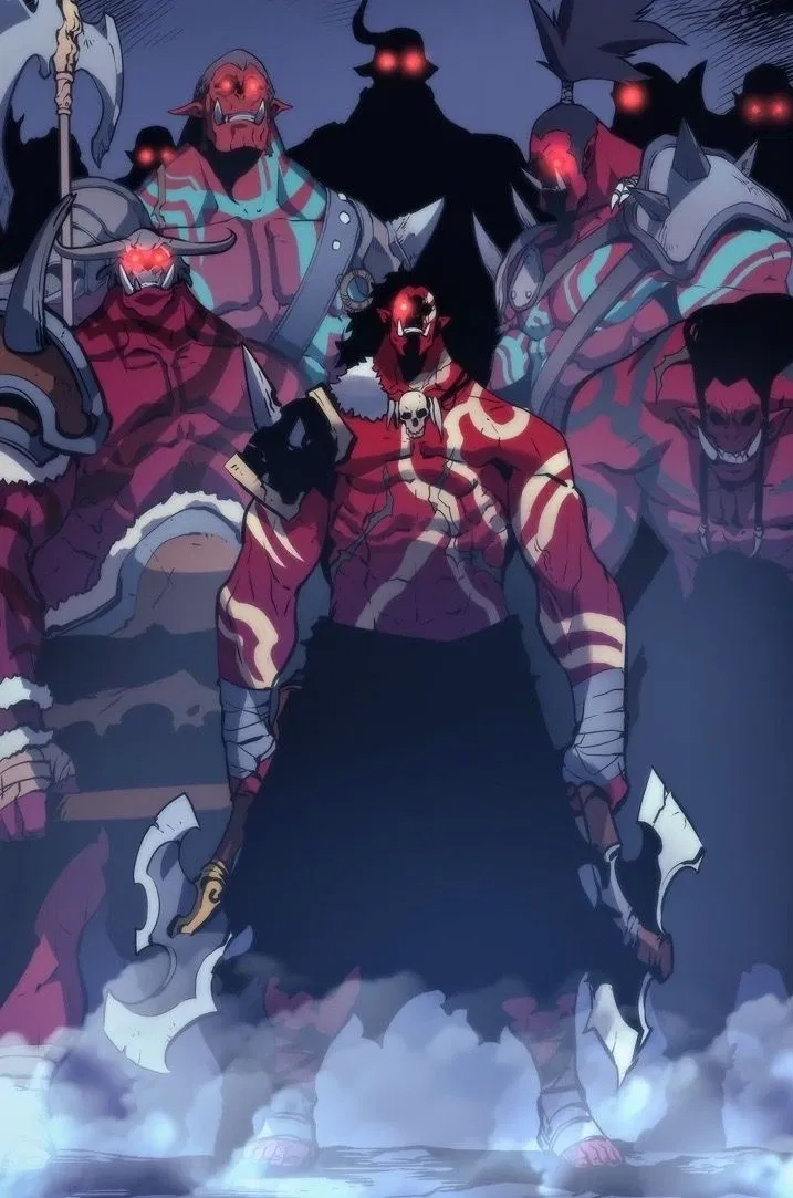 Red Orcs | Dungeon | Solo leveling