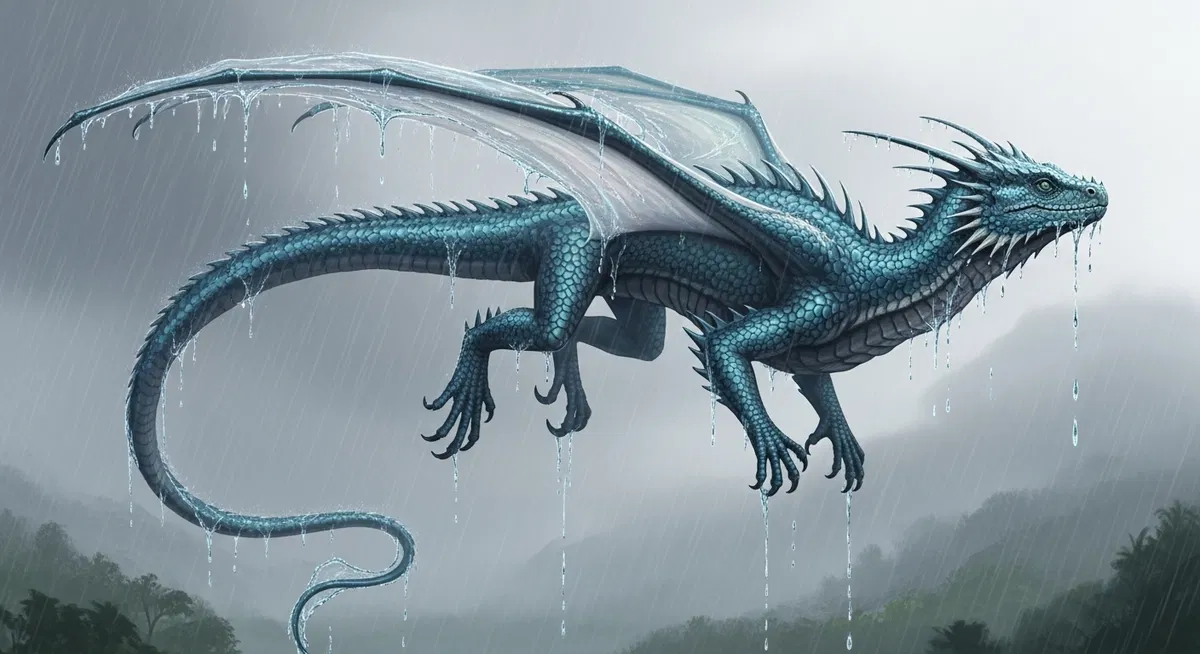 A rain dragon