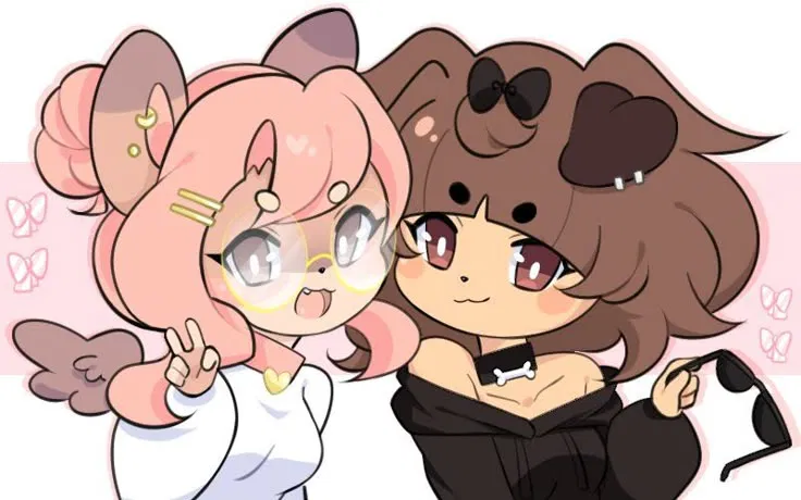 Mimi and Hazel (typh)