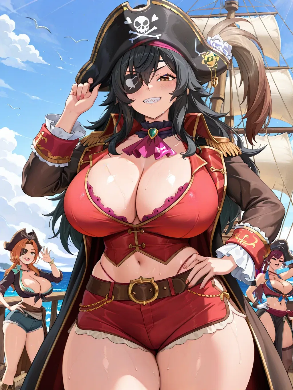 Lydia Crows || Captain of The Storm Sisters