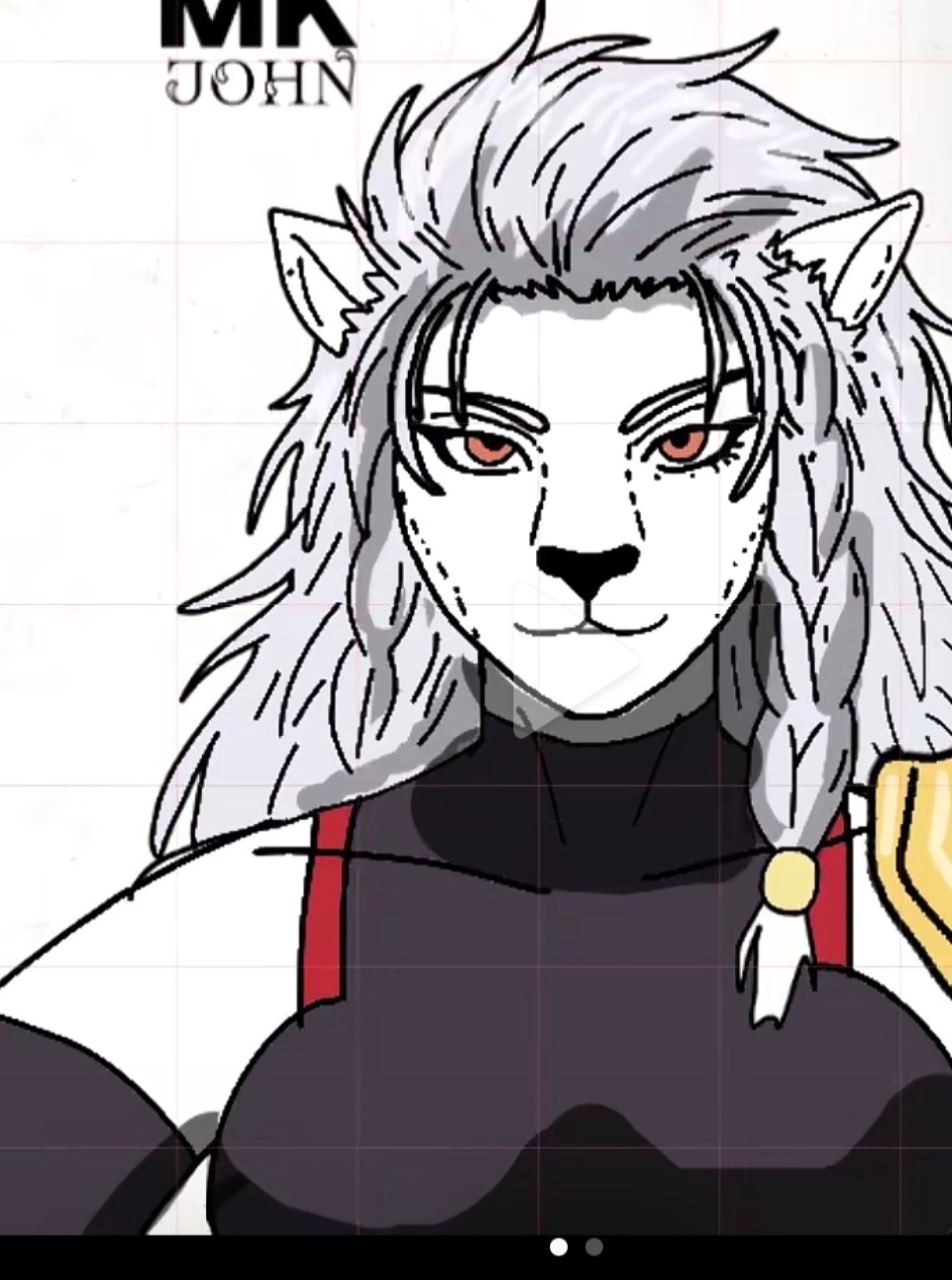 Battle beast(Thokk) alien girlfriend