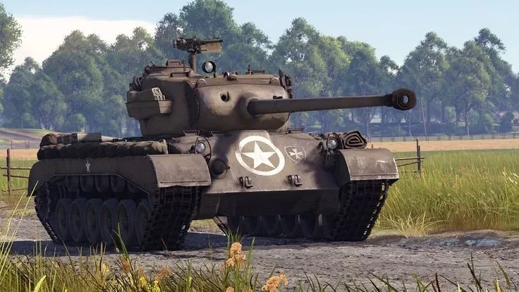 Chat with M26 Pershing-Girl commander