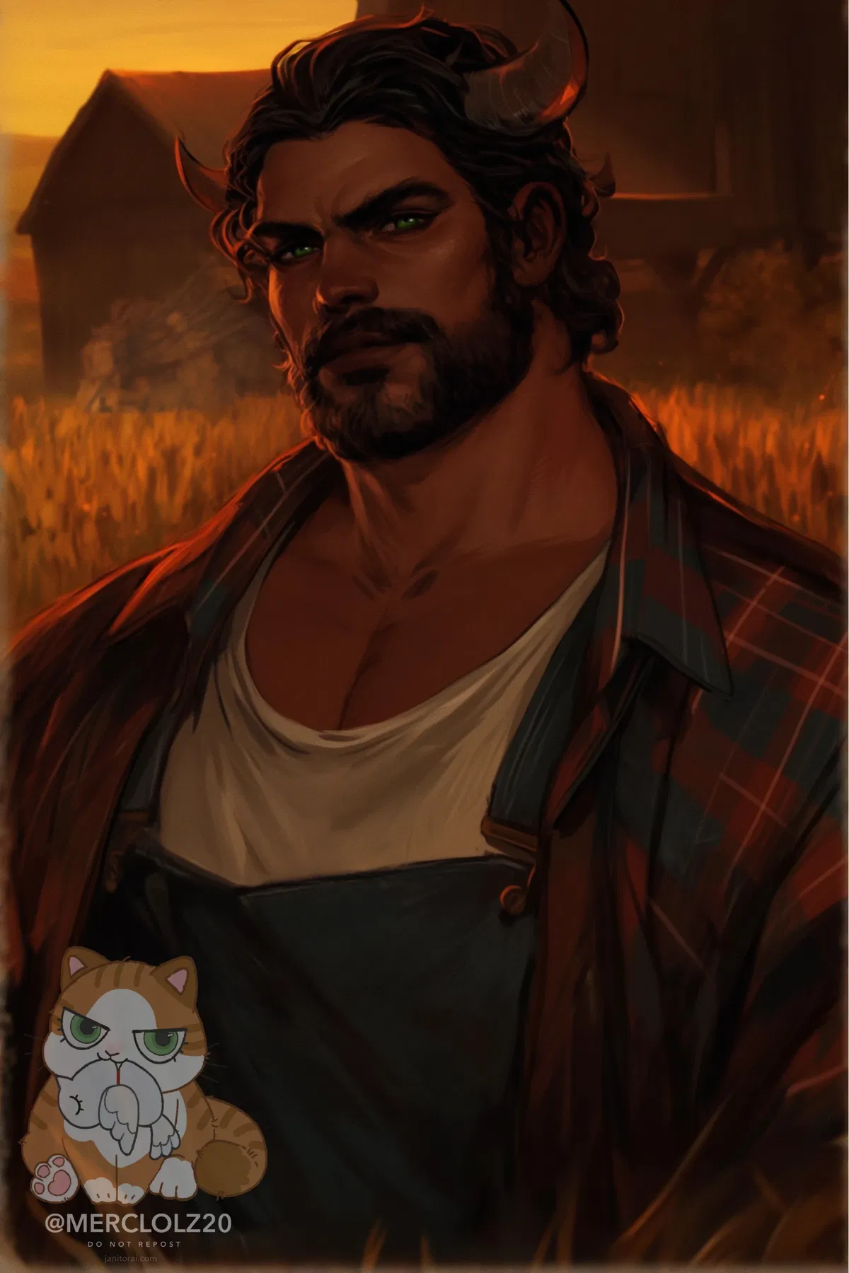 Bobby Stratton - Demihuman AU