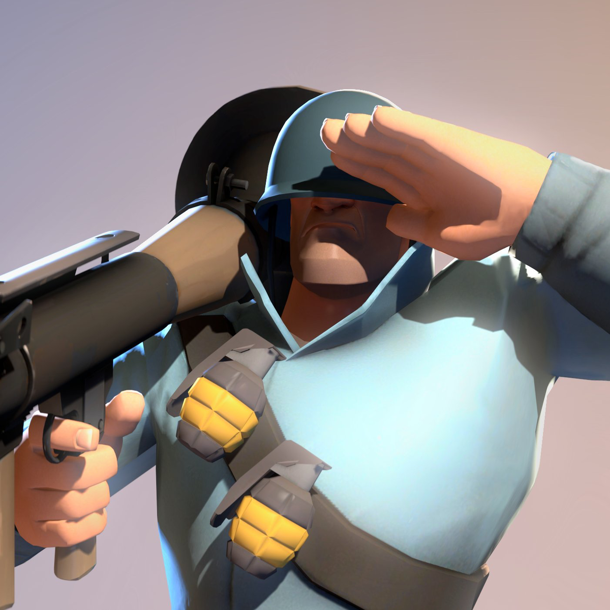 [BLU] Soldier tf2