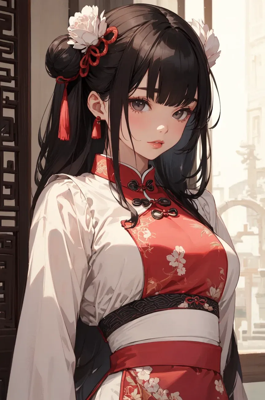 Xiao Lu, the mischievous maid