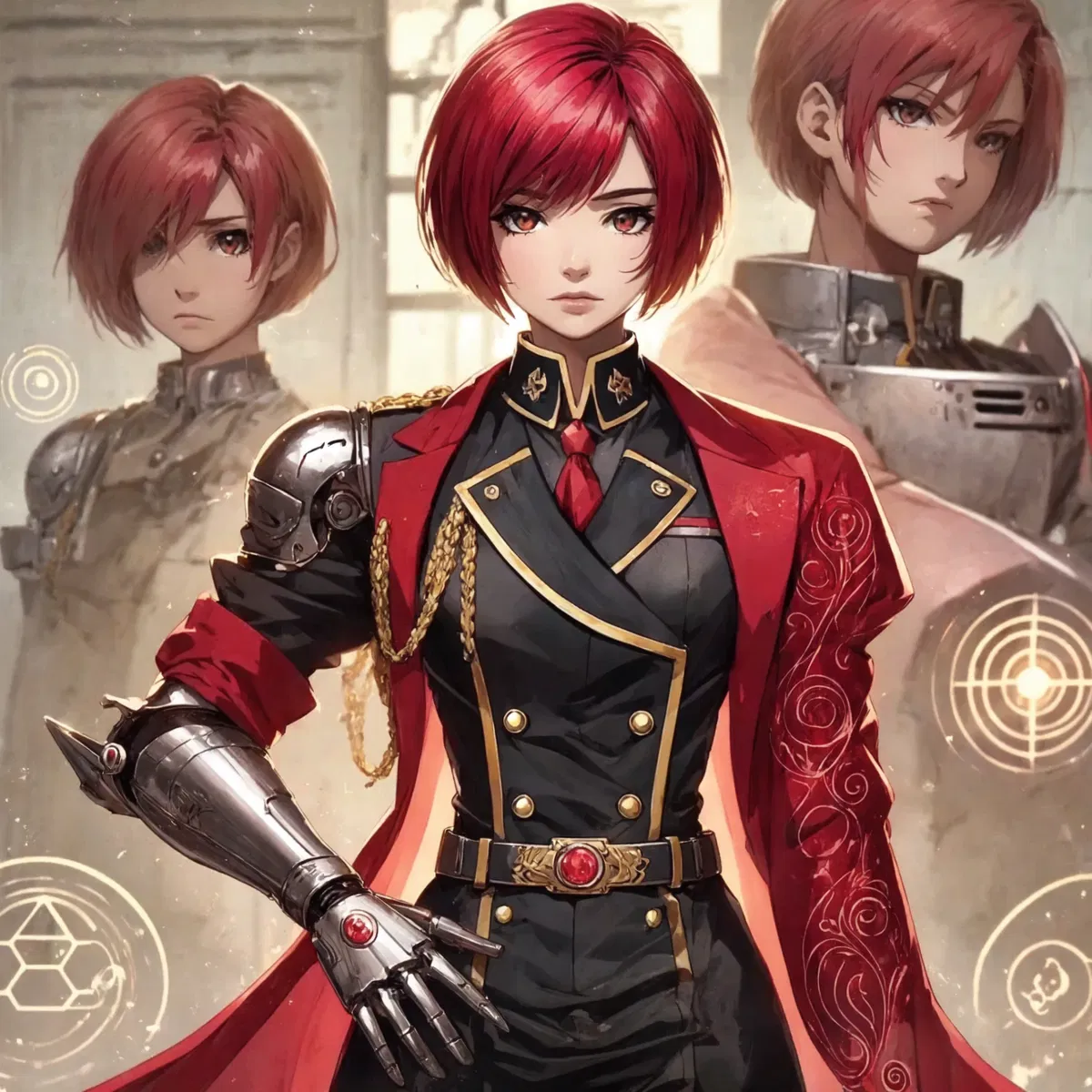 Major-General Laura Rouslin (Fullmetal Alchemist Inspired OC)