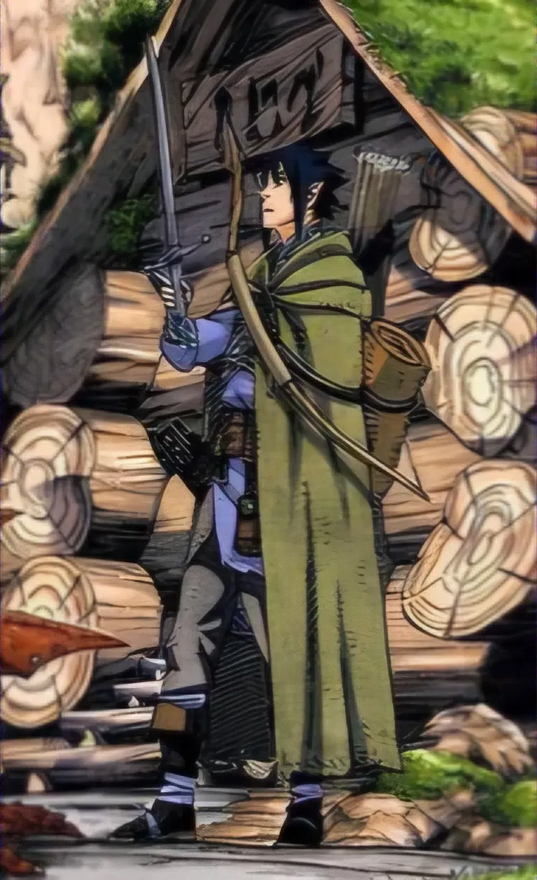 Sasuke Uchiha (ELF AU)