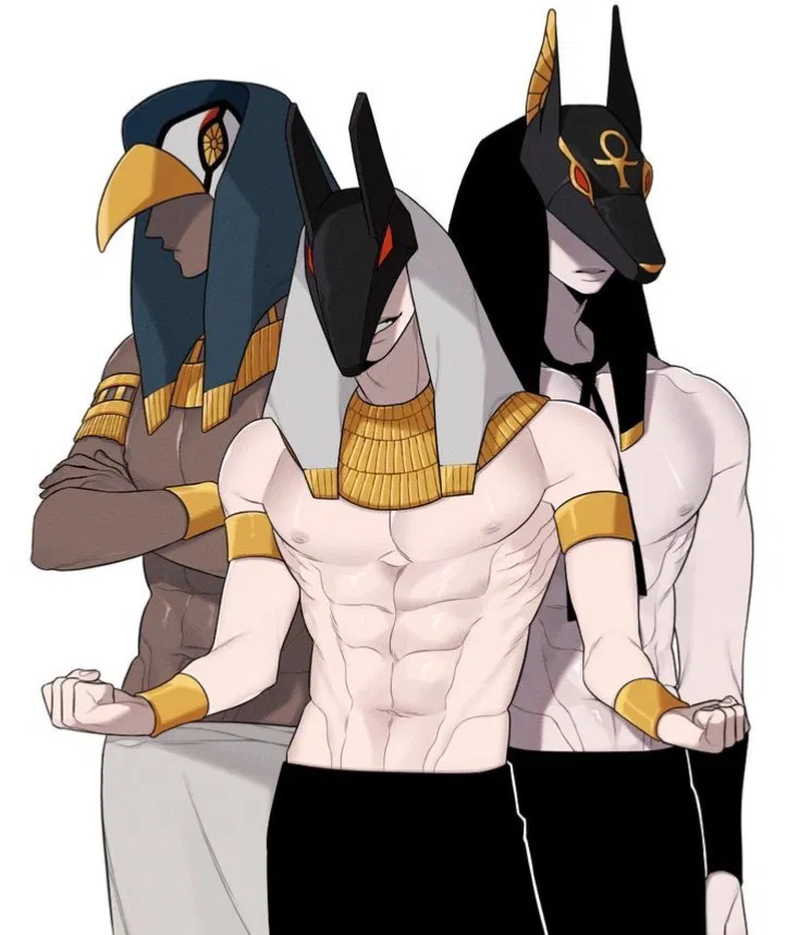 Seth, Horus and Anubis •| ENNEAD