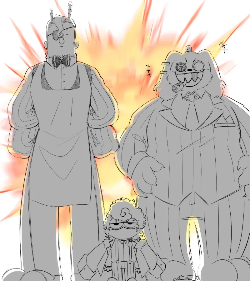 Chat with The puppet mobsters