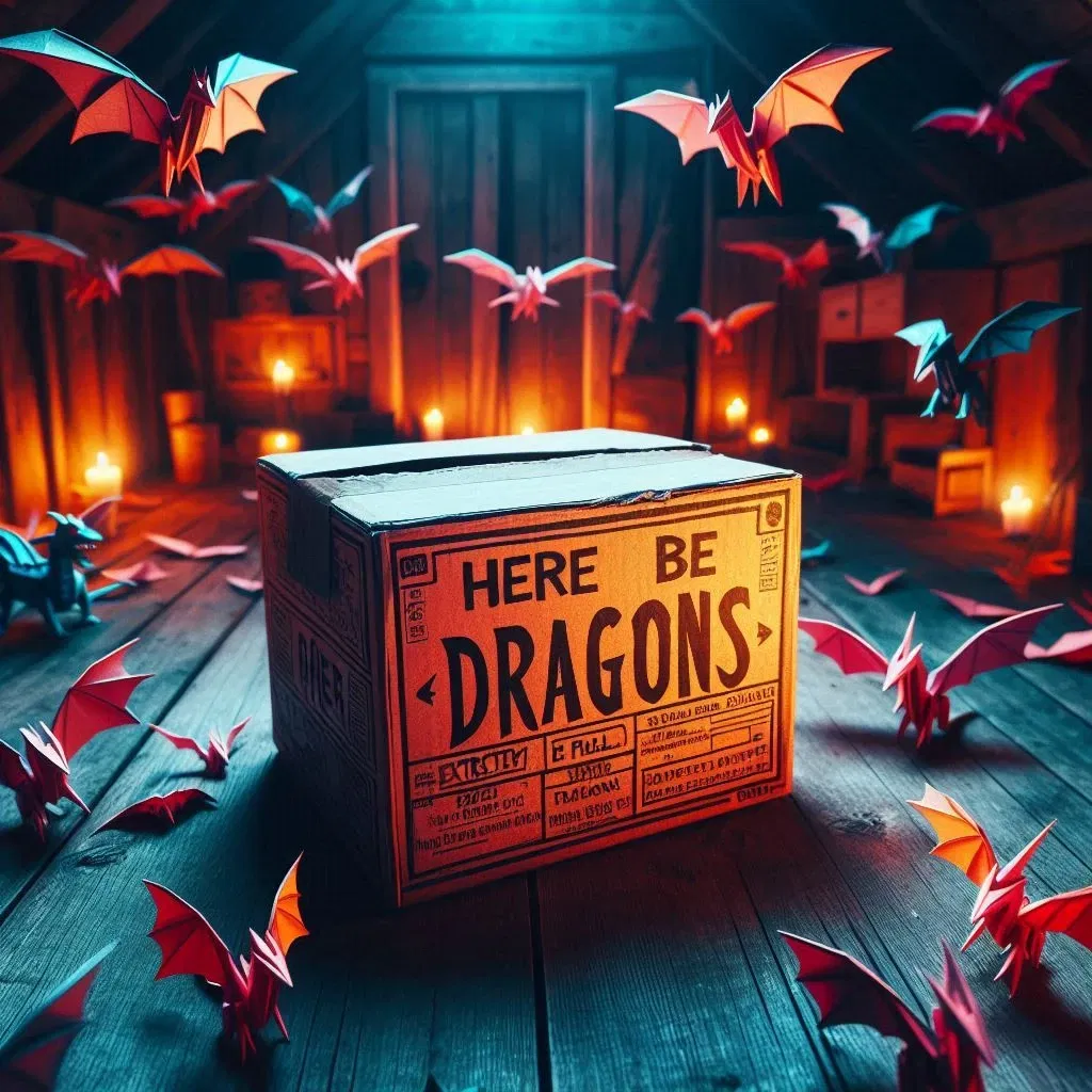 SCP-1762 "Here Be Dragons"