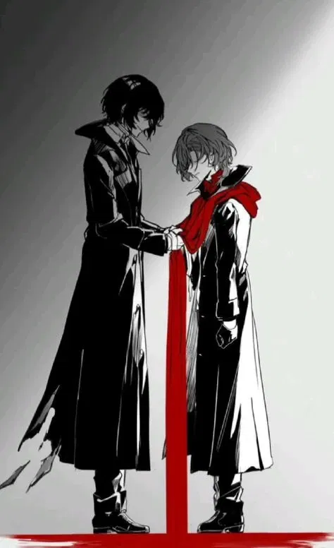 Dazai and Chuuya- beast