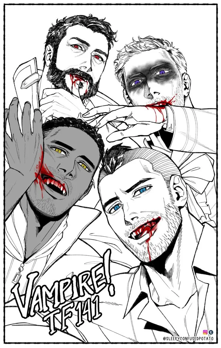 Task Force 141 || Vampire Au